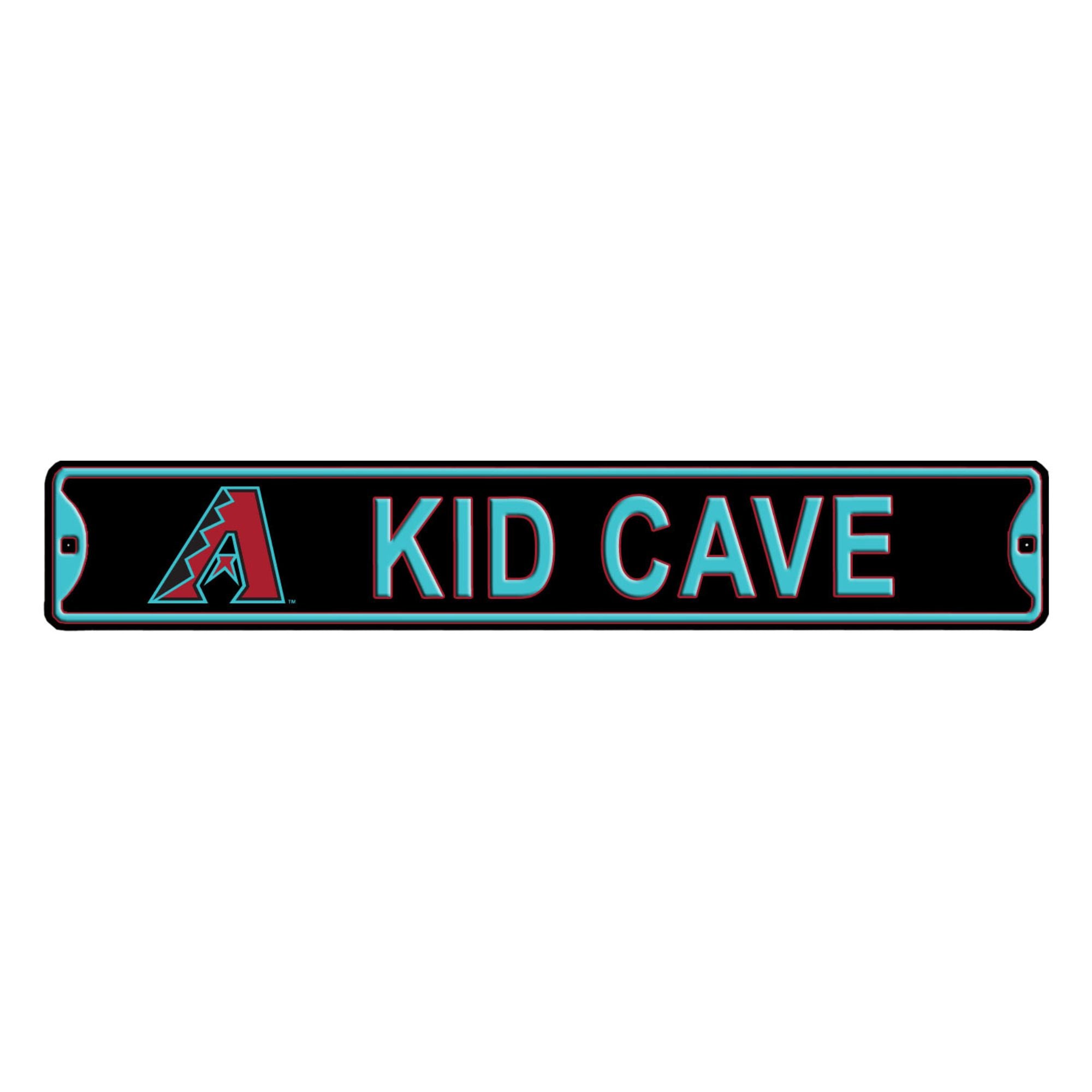Arizona Diamondbacks- KID CAVE -Steel Embossed MLB Mini Street Sign ...
