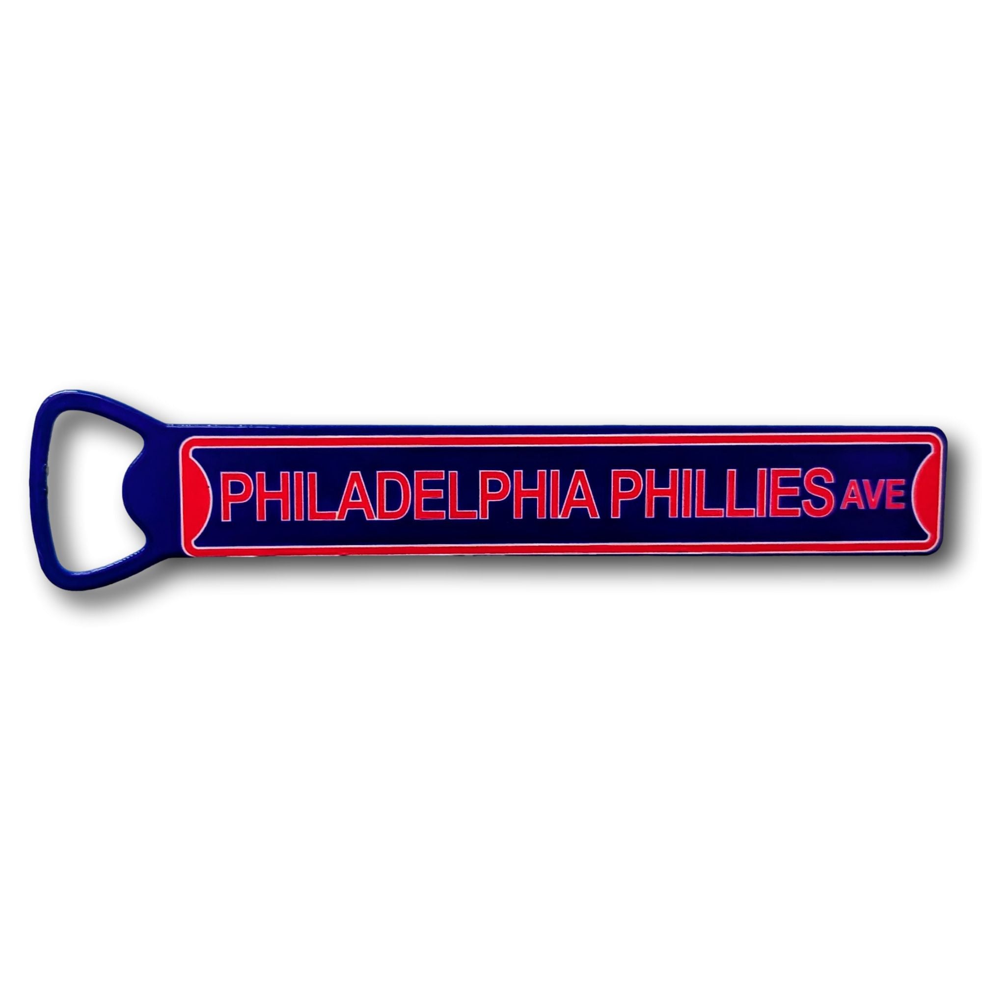 Philadelphia Phillies - Steel Bottle Opener – authenticstreetsigns