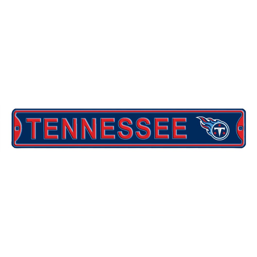 Tennessee Titans - CITY LOGO - Steel Embossed NFL Mini Street Signs ...