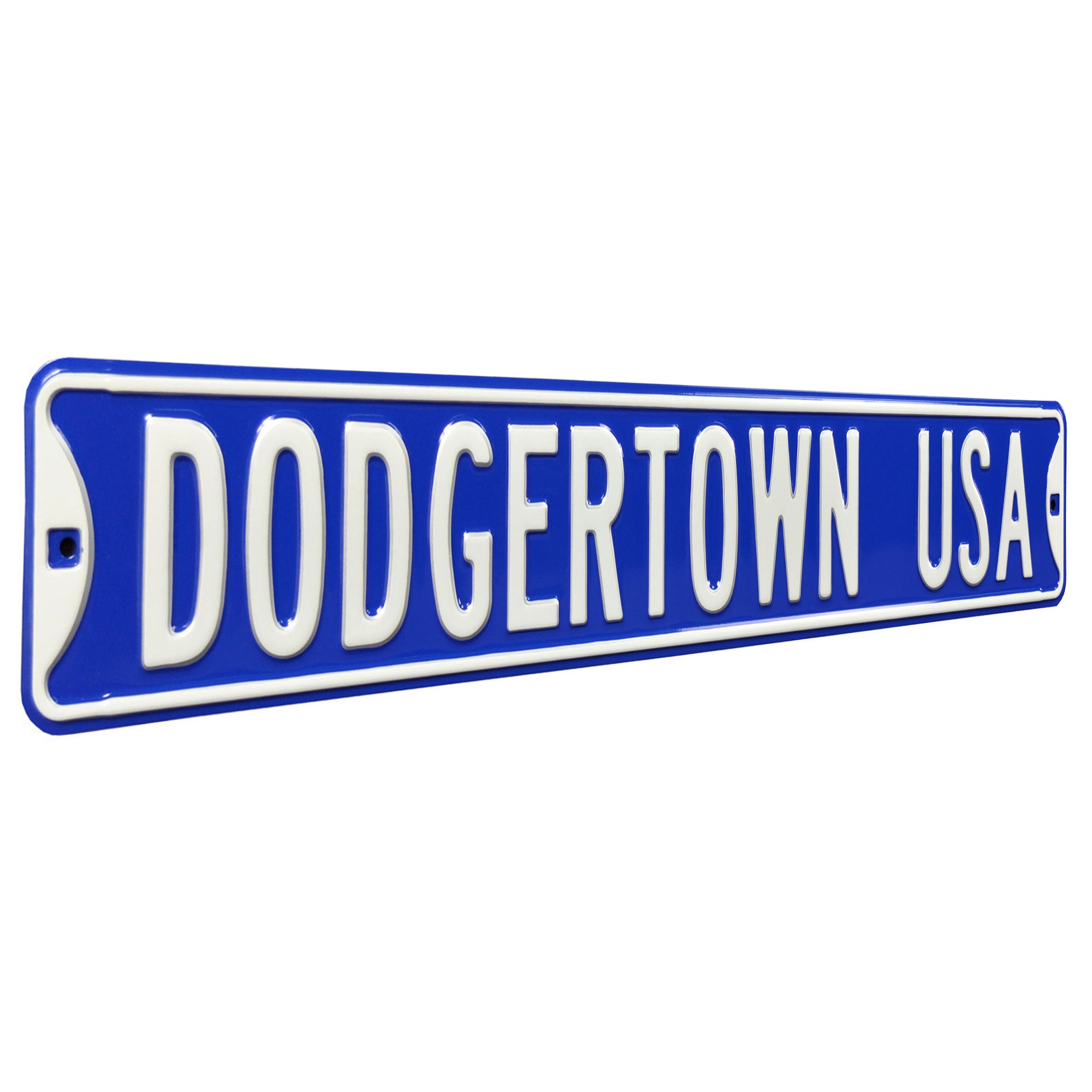 Los Angeles Dodgers - DODGERTOWN USA - Embossed Steel Street Sign ...