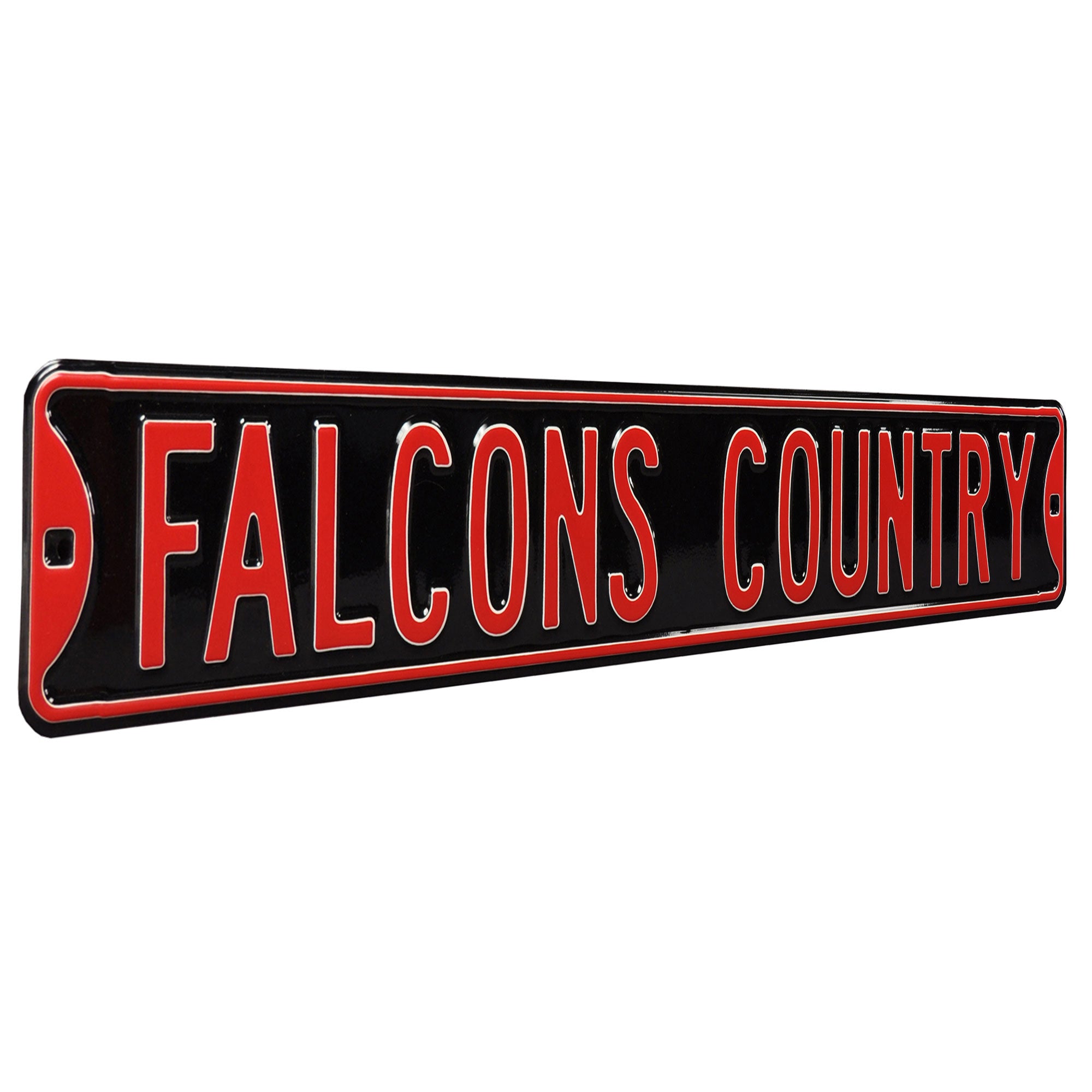 Atlanta Falcons - FALCONS COUNTRY - Embossed Steel Street Sign ...