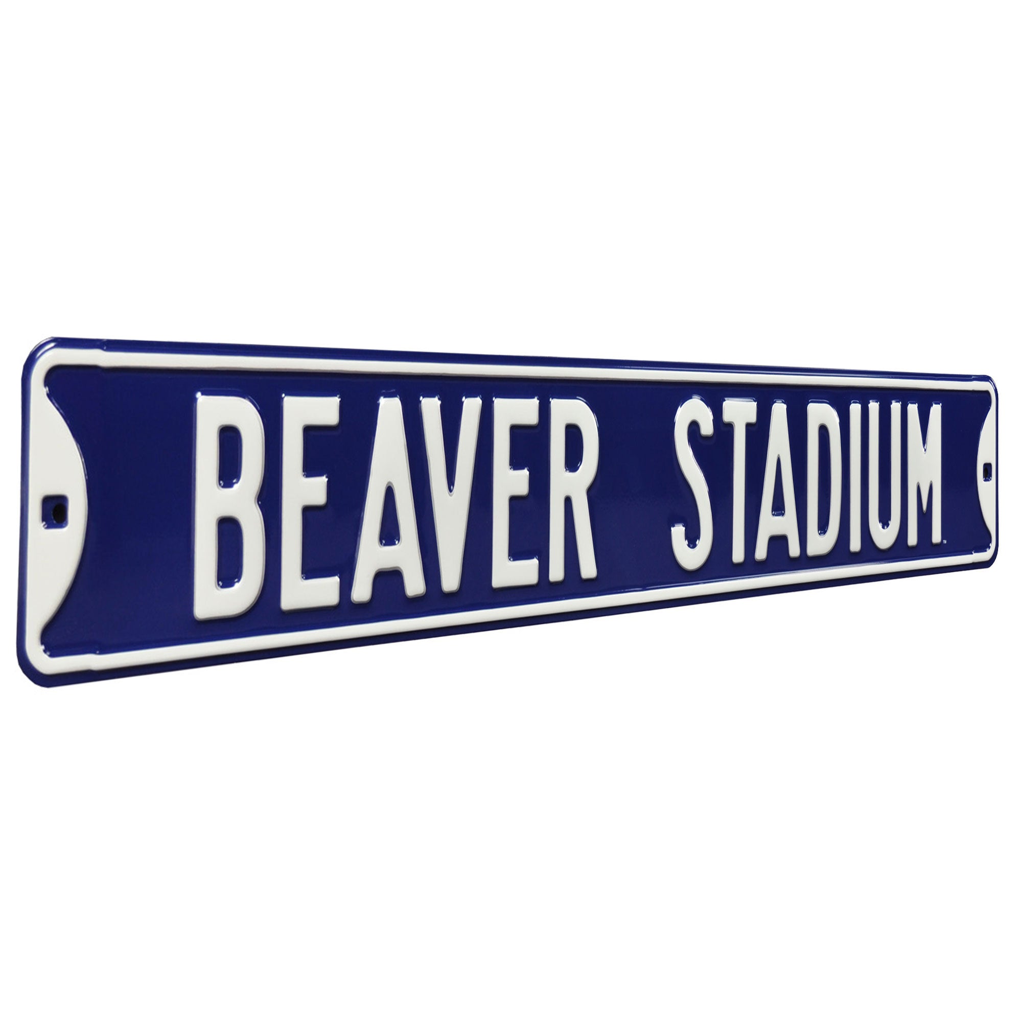 Penn State Nittany Lions - BEAVER STADIUM - Embossed Steel Street Sign ...