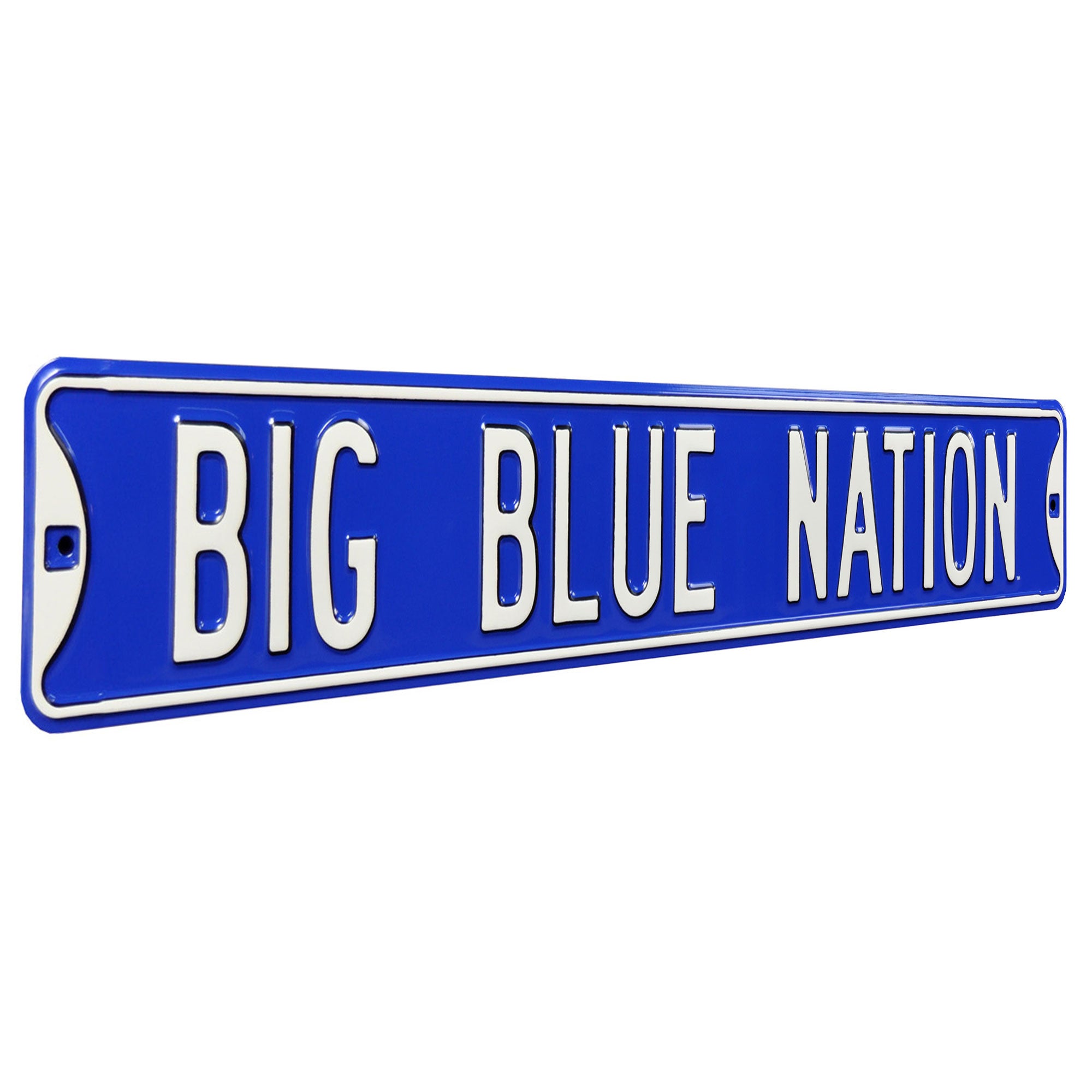 Kentucky Wildcats - BIG BLUE NATION - Embossed Steel Street Sign ...