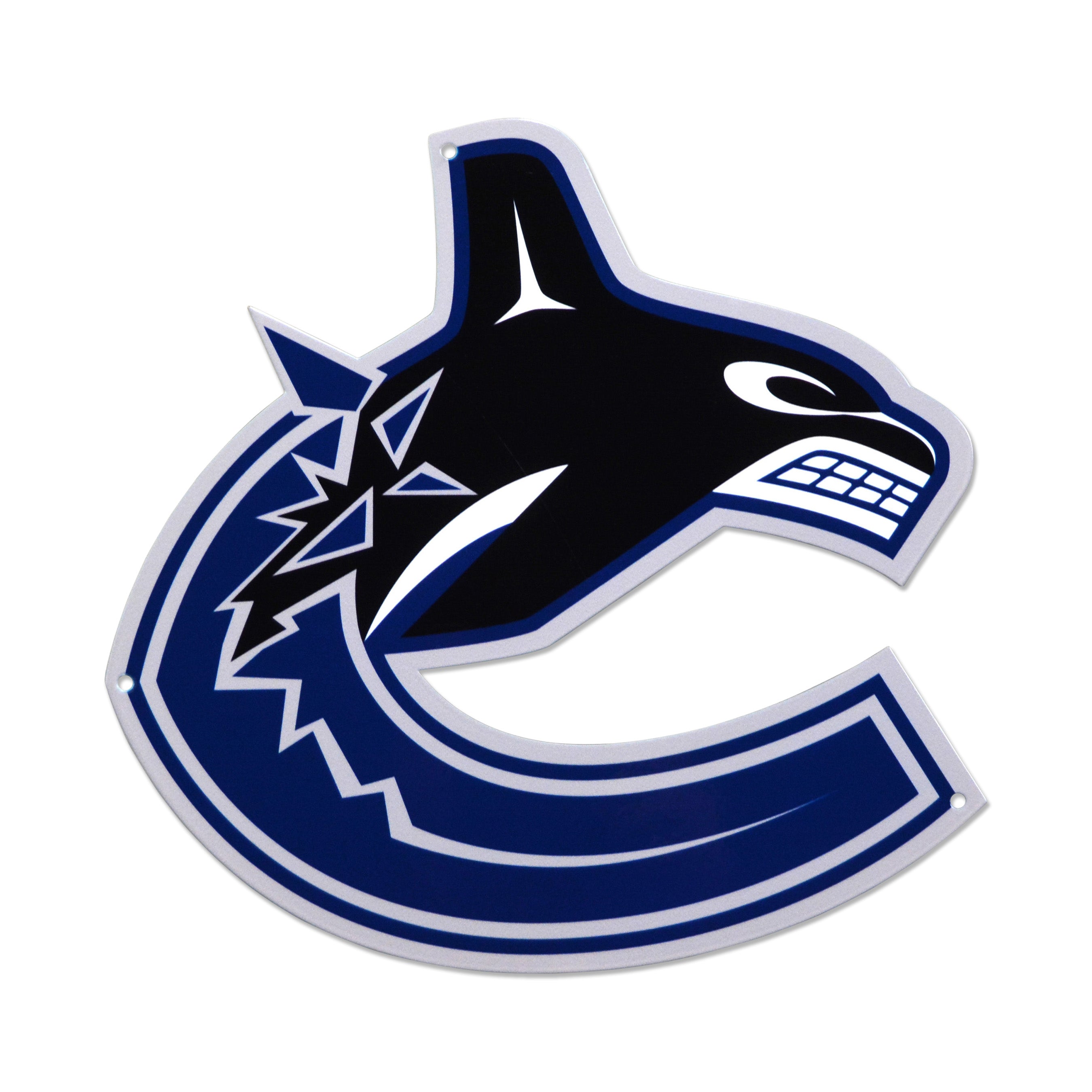 Vancouver Canucks 12" Spirit Size Steel Laser Cut Sign ...